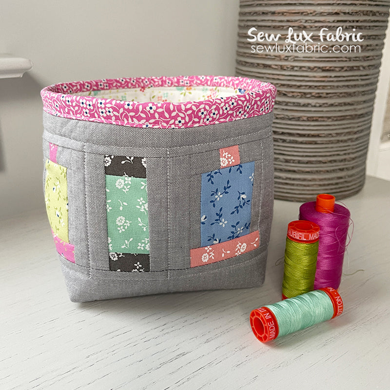 Spools Scrap Basket Supply Kit - Cali & Co – Sew Lux Fabric