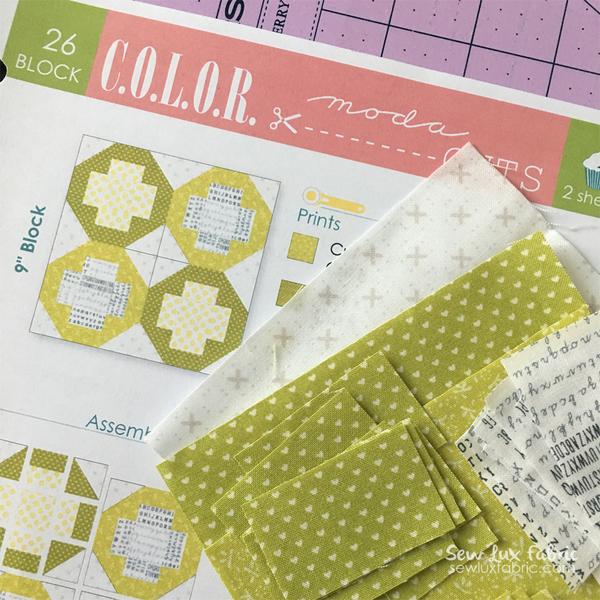 Dessert Sampler Block 26 – Sew Lux Fabric