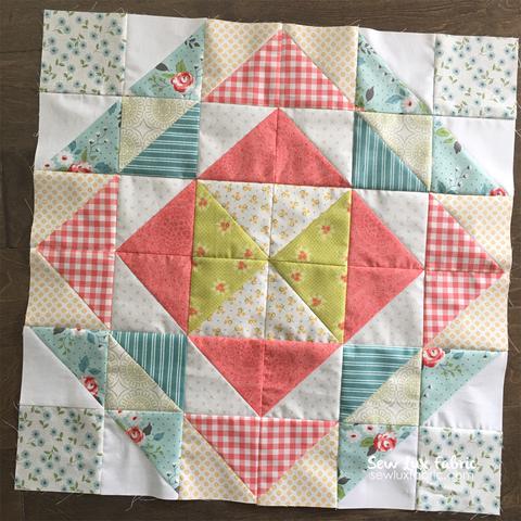 Dessert Sampler Block 1 – Sew Lux Fabric