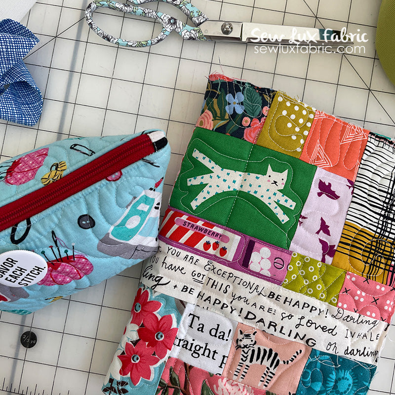 Rosa Supply Case Sew Along - Making the Exterior – Sew Lux Fabric