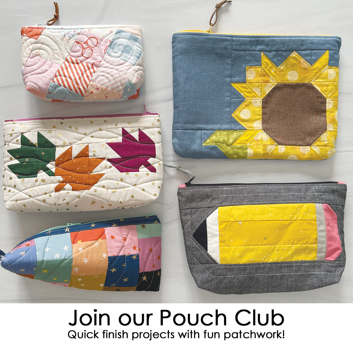 Our Pouch Club Series with Moda – Sew Lux Fabric