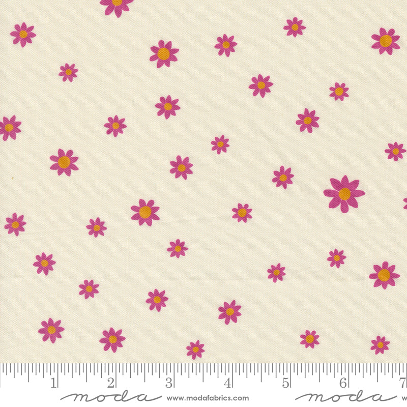 Maeve Daisy Dot Pearl – Sew Lux Fabric