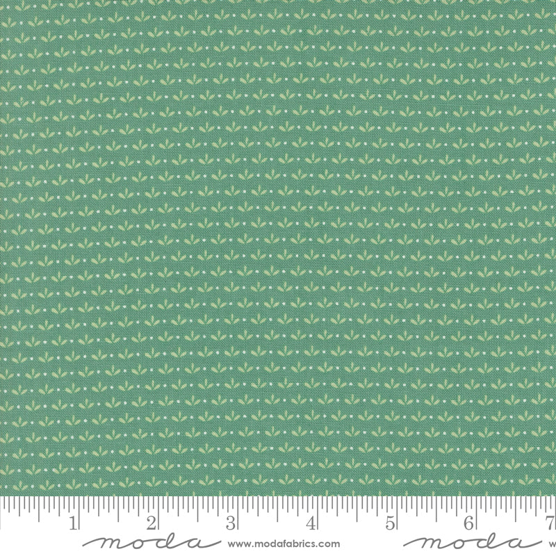 Raspberry Summer Sprout Teal – Sew Lux Fabric