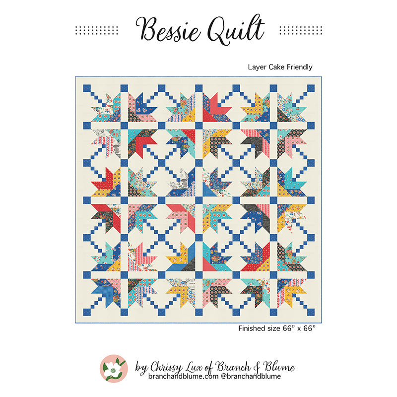 Bessie Quilt Pattern - PDF – Sew Lux Fabric