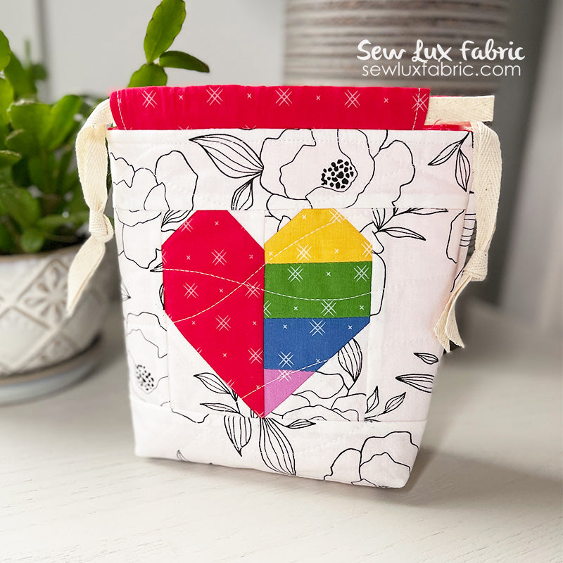 Mini Heartstrings Drawstring Supply Kit - Beyond Bella – Sew Lux Fabric