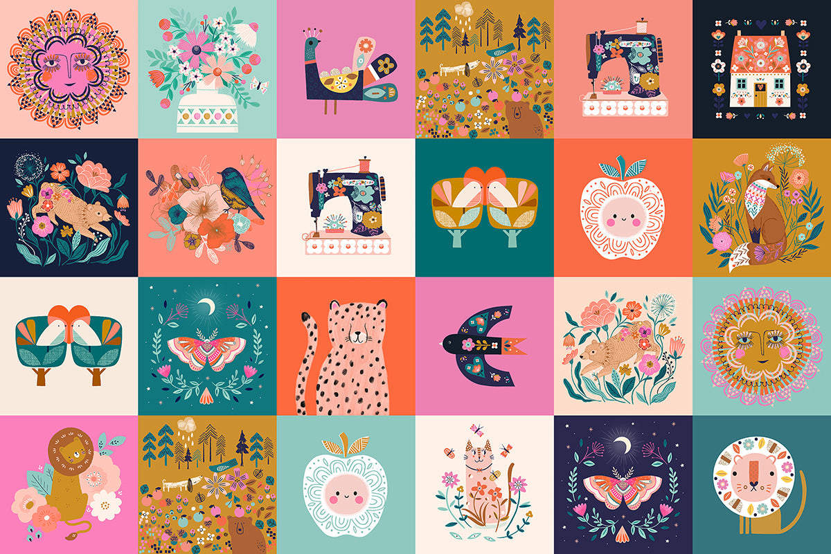Dashwood 10 Years Decade Panel – Sew Lux Fabric