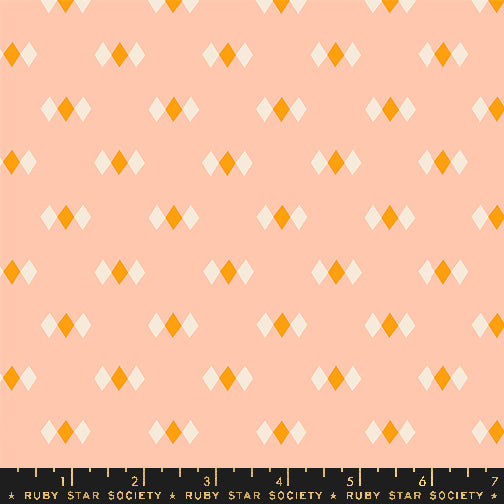 Juicy Diamonds Peach – Sew Lux Fabric