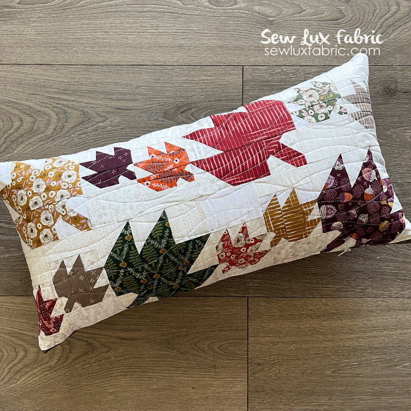 Fall Foliage Pillow PDF Pattern – Sew Lux Fabric